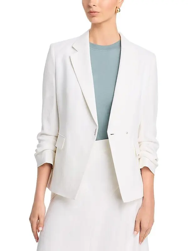 Hugo Boss Jia8 Double Breasted Blazer - Bright White