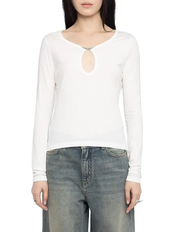 Zadig&Voltaire Tina Henley Tee - Judo