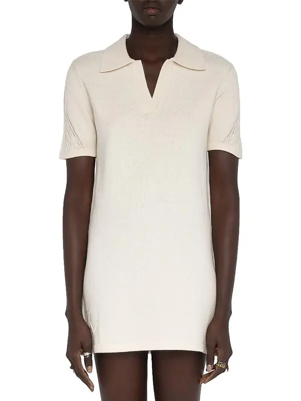 Zadig&Voltaire Lulu Polo Dress - Vanille
