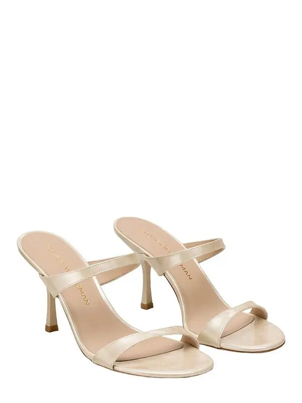 STUART WEITZMAN Nudist High Heel Sandals - Linen