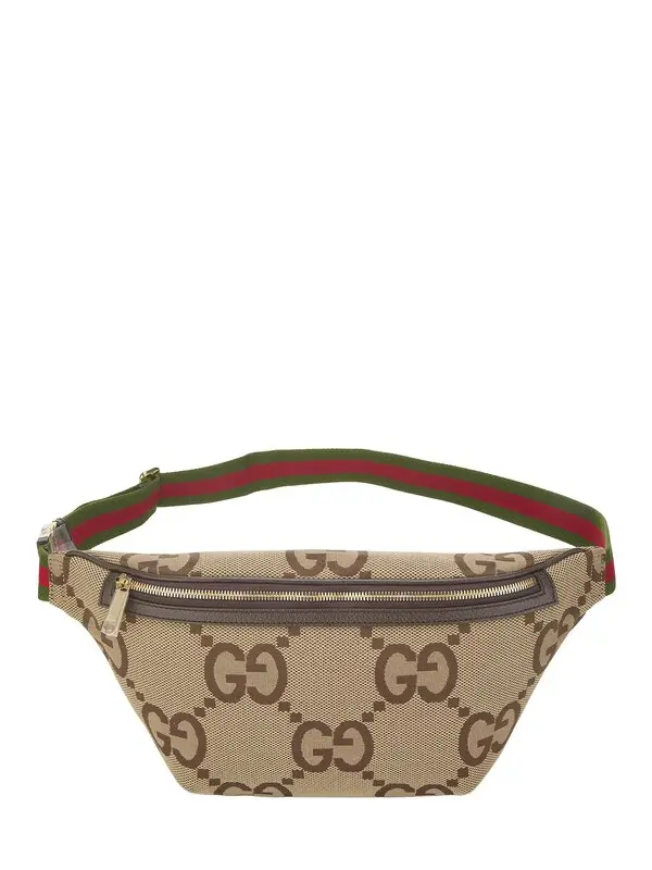 Gucci Jumbo Gg Belt Bag - Brown