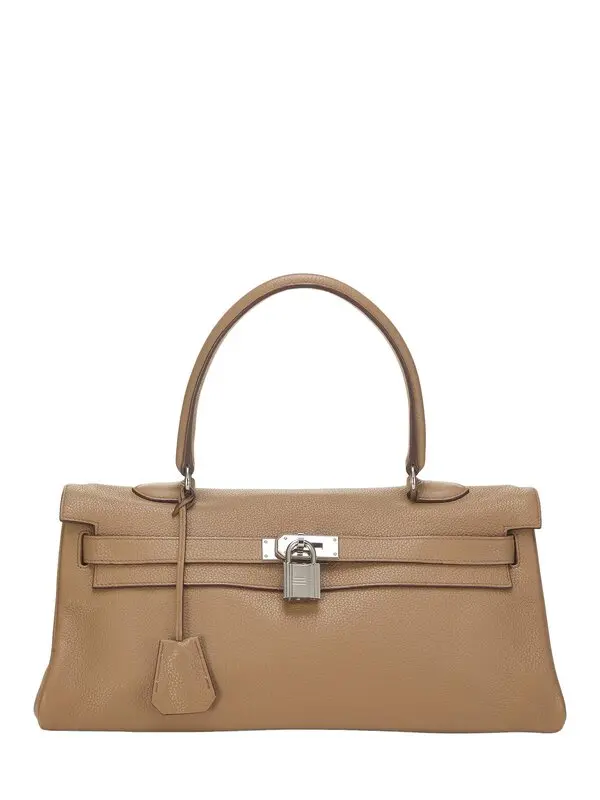 Hermès Clemence Jpg Kelly 42 - Biscuit
