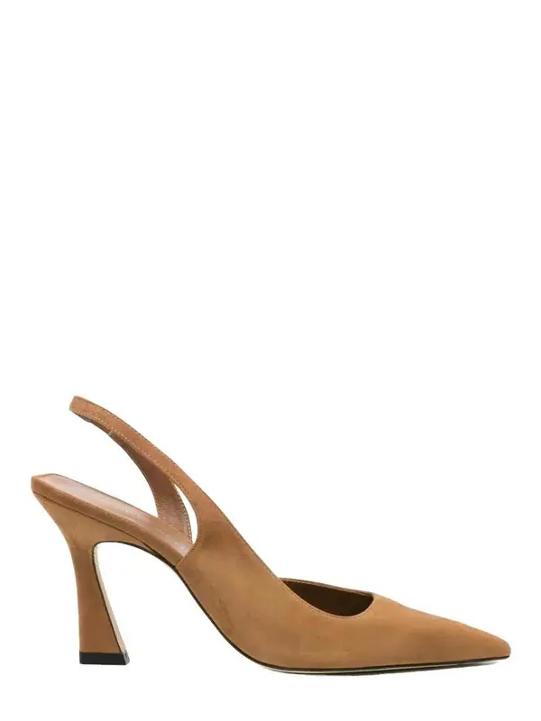 STUART WEITZMAN Vinnie Heeled Pumps - Brown