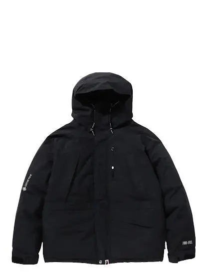 A BATHING APE Gore-tex Snowboard Down Jacket - Black