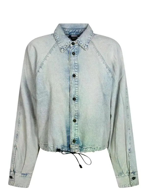 HAIKURE Keira Button Shirt - Blue