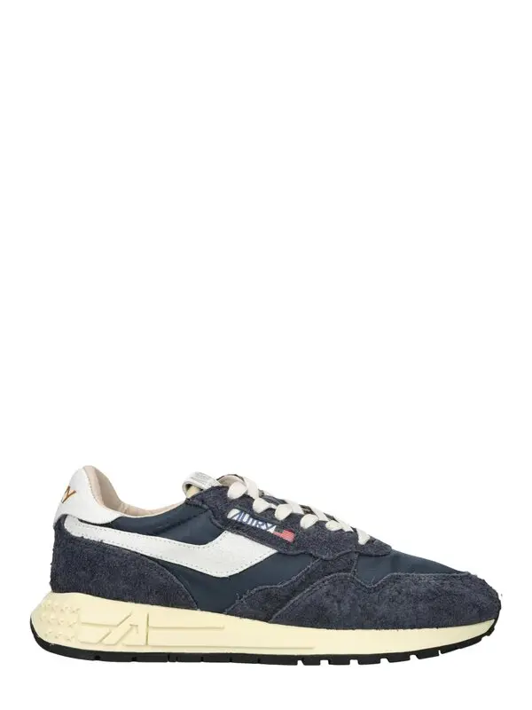 AUTRY Leather Low-top Sneakers - Navy