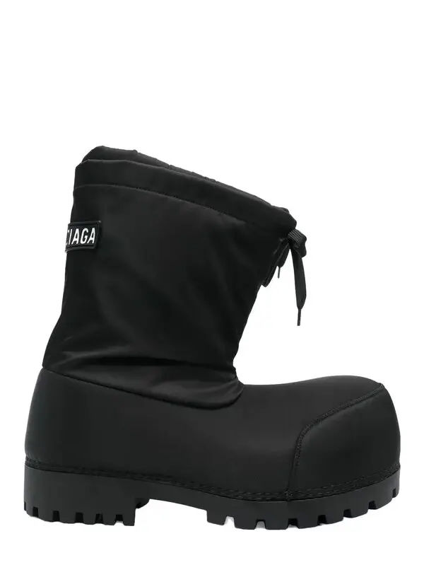 Balenciaga Alaska Low Boots - Black