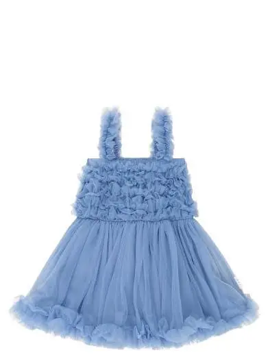 HUXBABY Cha Cha Dress - Bijou Blue
