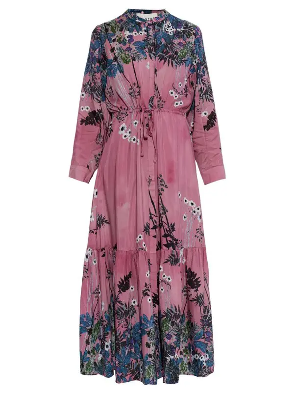 Munthe Printed Maxi Dress - Purple