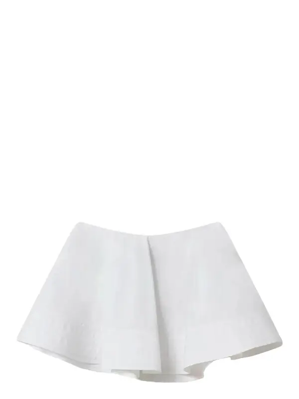 Stella McCartney A-line Mini Skirt - White