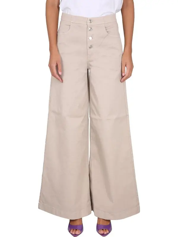 DEPARTMENT 5 Yoko Extraflare Pants - Beige