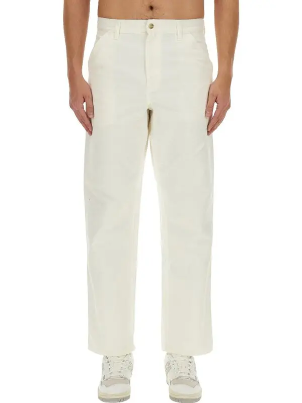 Carhartt Work In Progress Cotton Pants - White