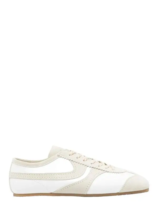 Dries Van Noten Leather Sneaker - White