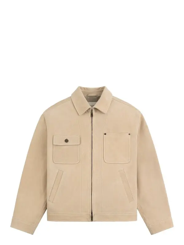Aimé Leon Dore Leather Ranch Jacket - Tan