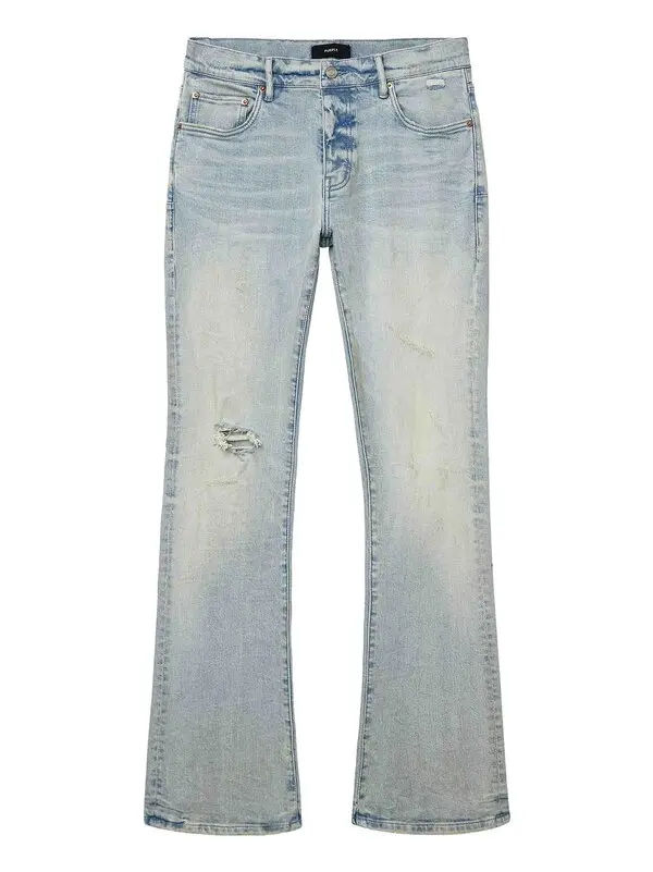PURPLE BRAND P004 Blowout Denim - Blue