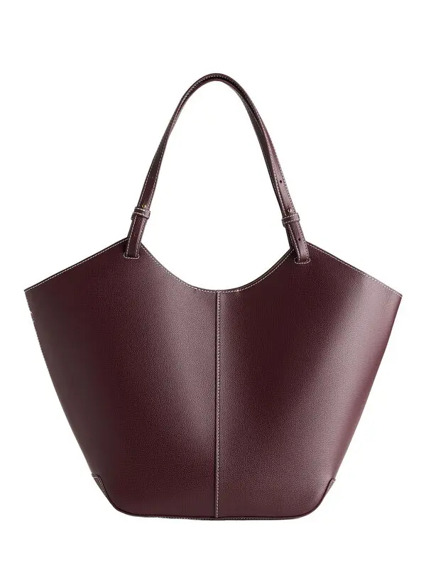 Quince Rowan Tote - Deep Plum