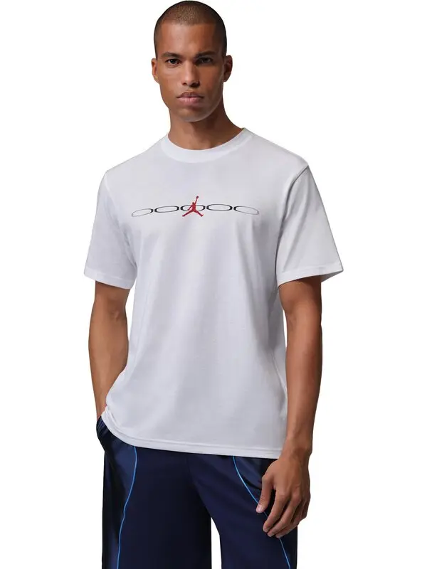 JORDAN Sport Dri-fit T-shirt - White