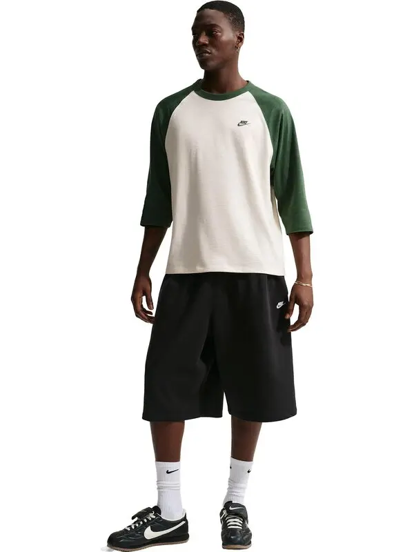 Nike Sportswear Club Oversize French Terry Shorts - Black