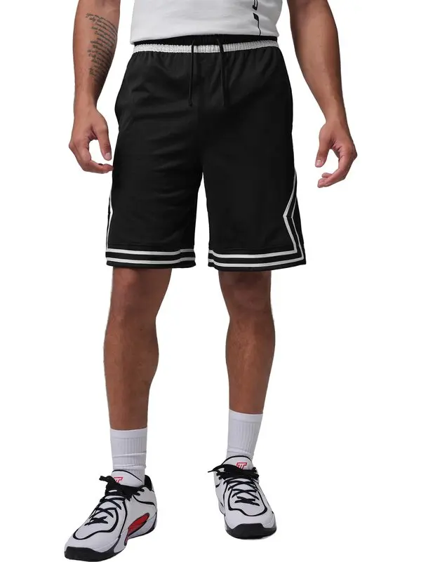 JORDAN Sport Dri-fit 9" Diamond Shorts - Black