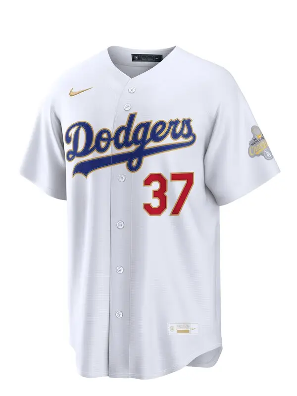 Nike Teoscar Hernã¡ndez 2025 World Series Champion Gold Series Mlb Stadium Jersey - White