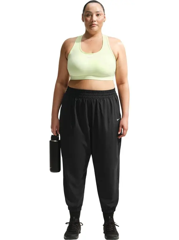 Nike Dri-fit High-waisted 7/8 Jogger Pants - Black