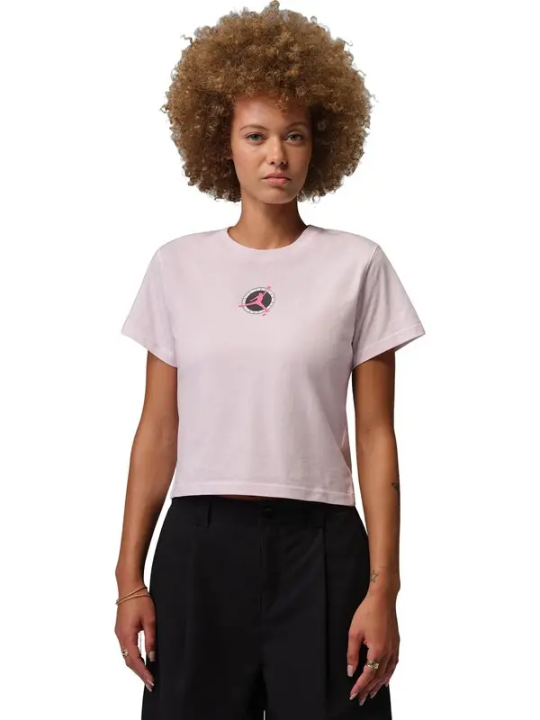 JORDAN Brooklyn Graphic T-shirt - Pink