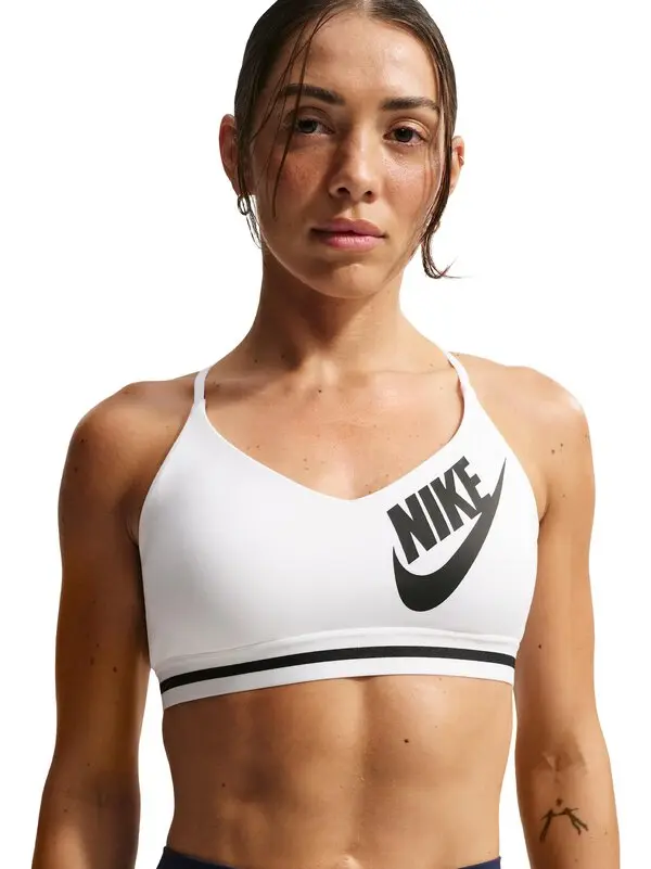 Nike Indy Light-support Sports Bra - White