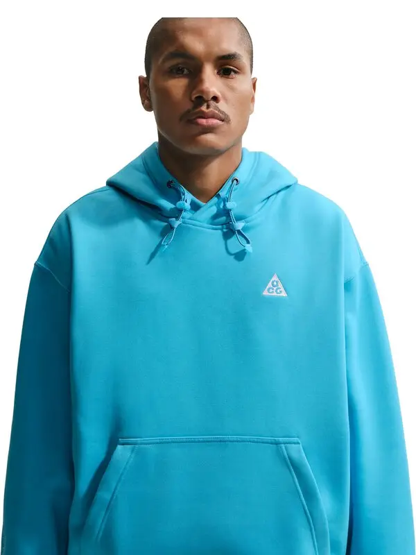 Nike Tuff Fleece" Pullover Hoodie - Blue