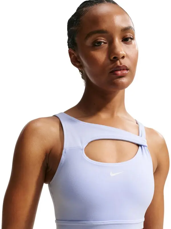 Nike One Medium-support Padded Sports Bra - Blue