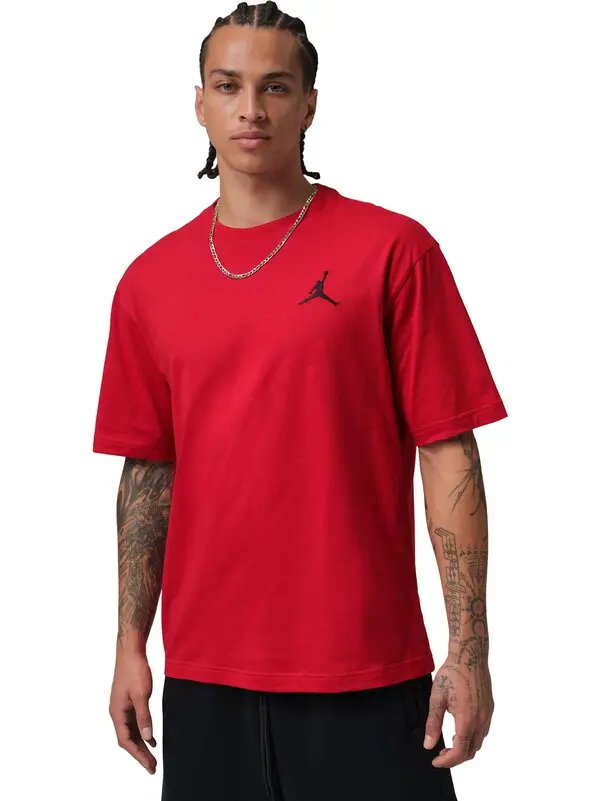 JORDAN Embroidered Jumpman T-shirt - Red