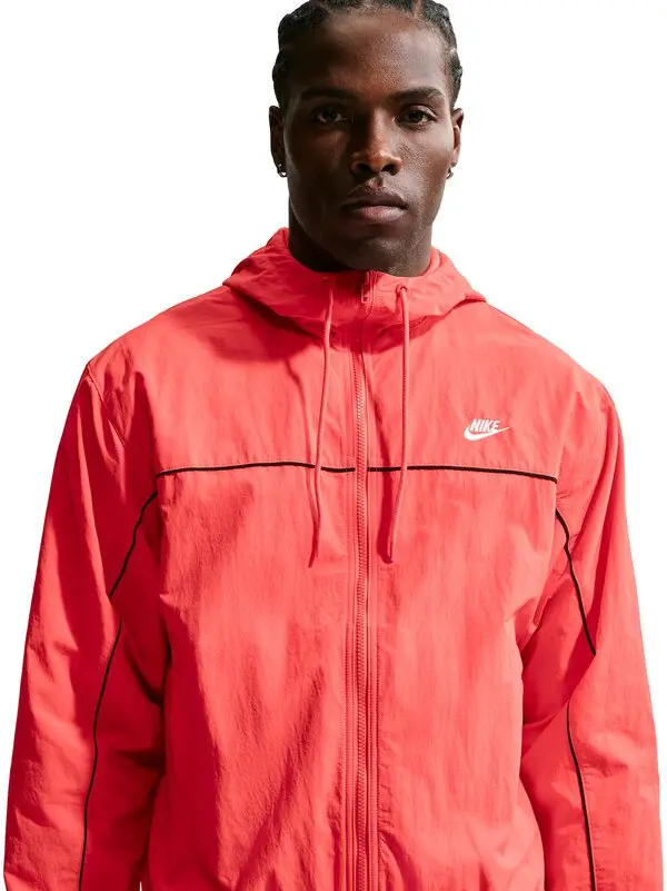 Nike Club Hooded Jacket - Orange