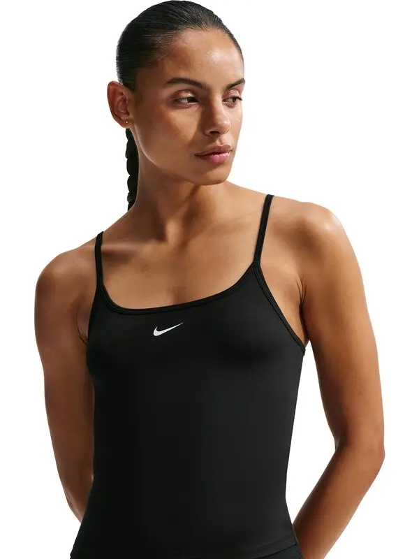 Nike Fitted Dri-fit Cami Tank Top - Black
