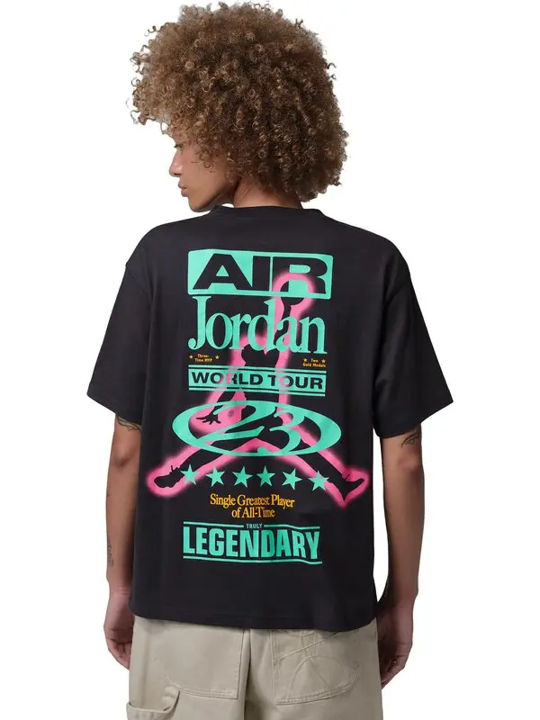 JORDAN Flight Girlfriend T-shirt - Black