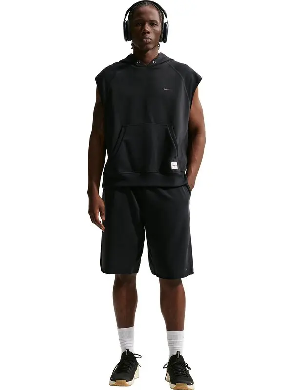 Nike N.a.c Dri-fit Fleece Training Shorts - Black