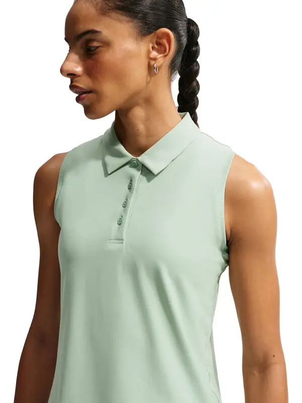 Nike Victory Dri-fit Sleeveless Polo - Green