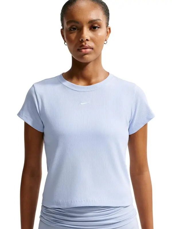 Nike Sportswear Tight Ribbed Short-sleeve T-shirt - Blue
