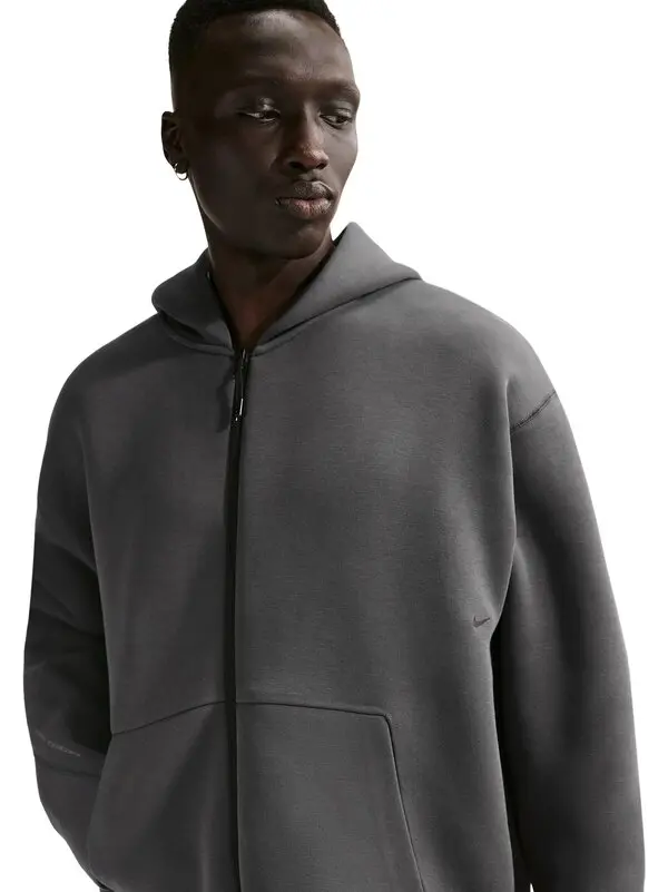 Nike Tech Fleece Full-zip Hoodie - Grey
