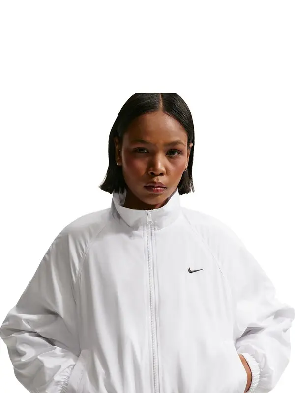 Nike Sportswear Oversized Uv Track Jacket - White