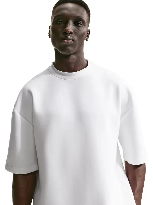 Nike 24.7 Impossiblysoft Dri-fit Short-sleeve Top - White