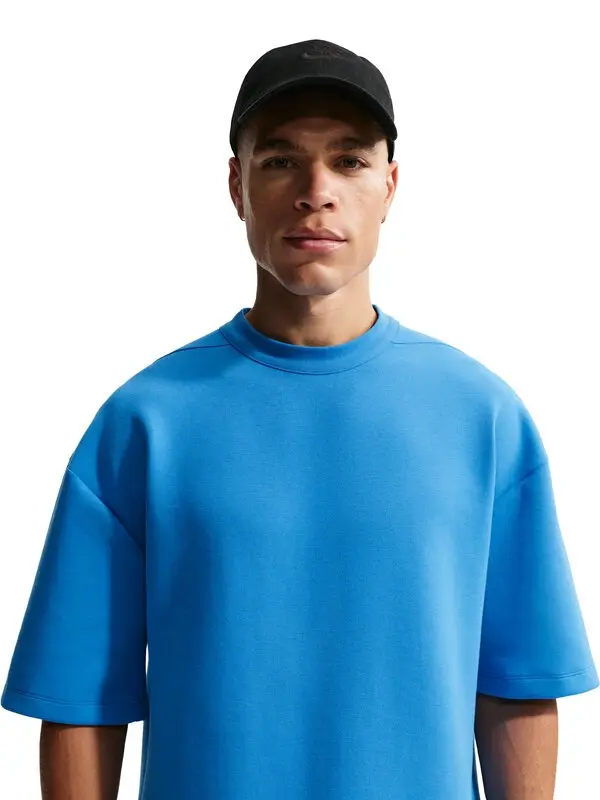 Nike 24.7 Impossiblysoft Dri-fit Short-sleeve Top - Blue