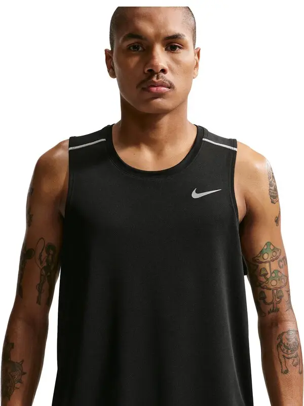 Nike Miler Dri-fit Running Tank Top - Black