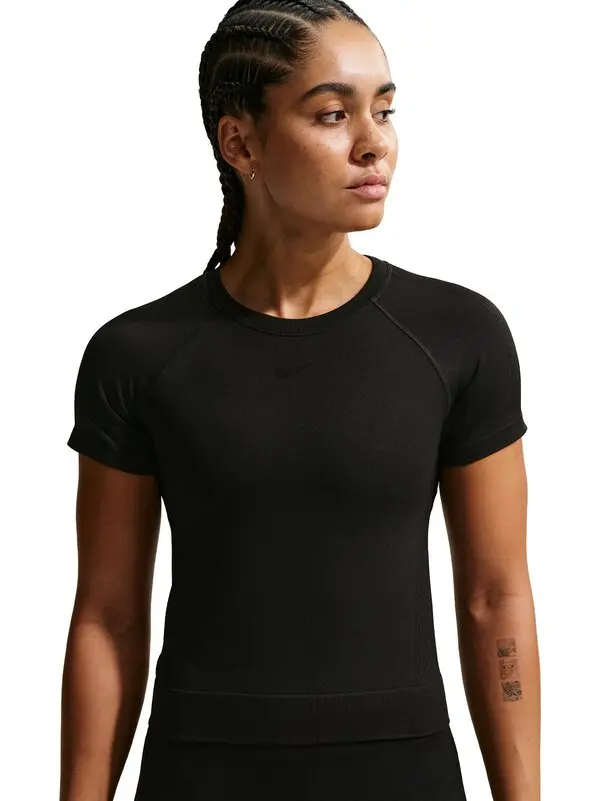 Nike Pro Seamless Dri-fit T-shirt - Black