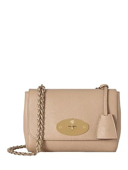 Mulberry Small Leather Shoulder Bag - Crumpet