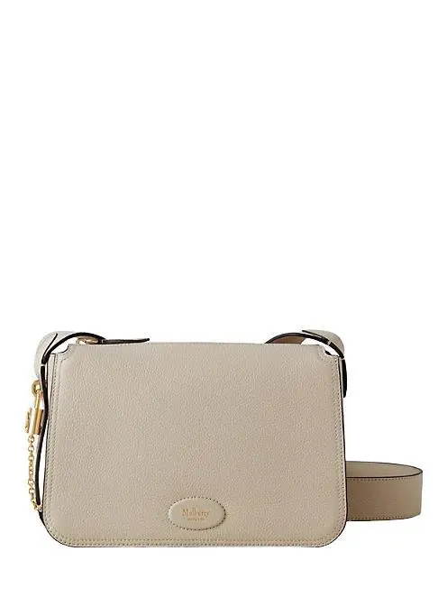 Mulberry Small Leather Cross-body Bag - Chalk