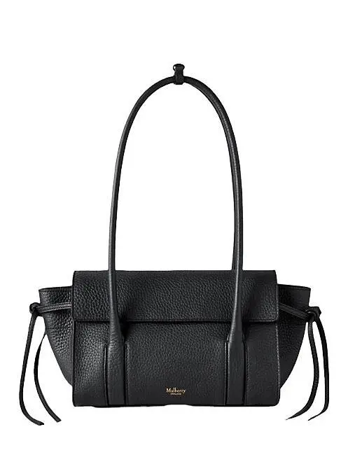 Mulberry Mini Soft Bayswater Leather Tote Bag - Black