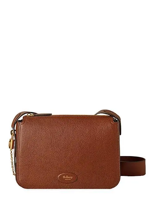 Mulberry Small Leather Cross-body Bag - Oak