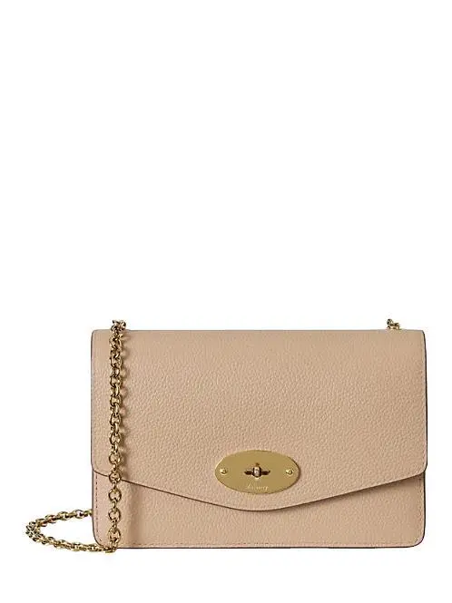 Mulberry Small Grained-leather Clutch Bag - Crumpet
