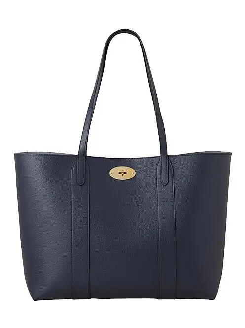 Mulberry Bayswater Leather Tote Bag - Night Sky