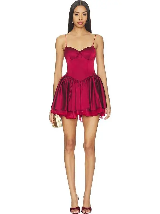 NANA JACQUELINE Veronica Mini Dress - Red