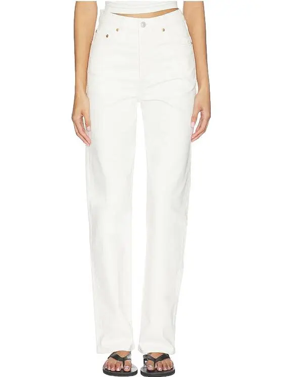 LEVI'S Ribcage Full Length Straight - Disco Nights